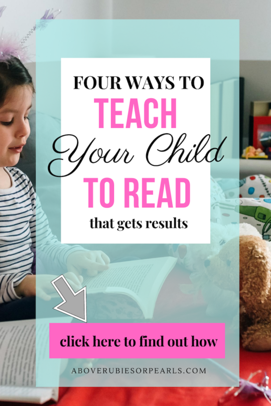 | Above Rubies or Pearls Helping Your Child Learn to Read