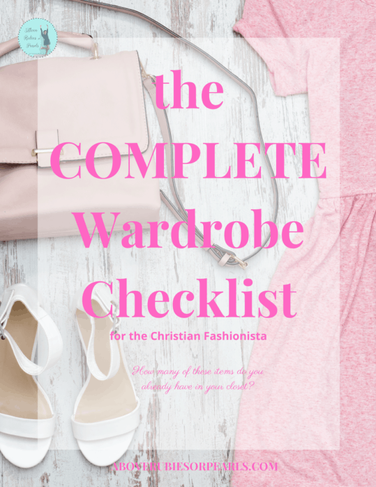 Complete Your Wardrobe With This Checklist